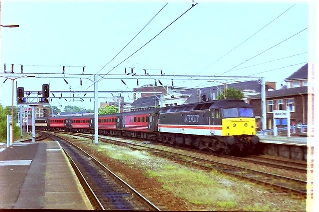 35MM RAILWAY COLOUR Negative Class 47 806 at Stoke on Trent £1.95 ...