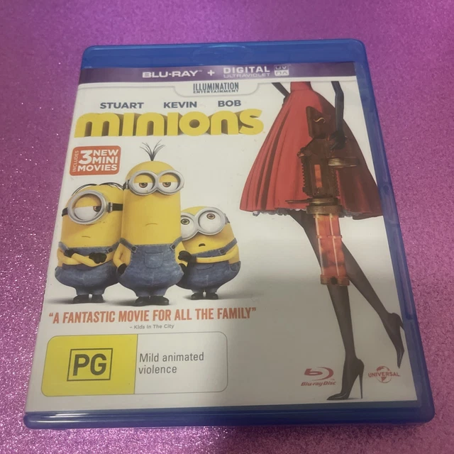 MINIONS - MOVIE Collection Blu Ray Region B $3.95 - PicClick AU