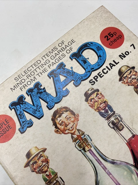VINTAGE MAD MAGAZINE UK - SPECIAL No. 7 - 1970s Triple Issue £24.99 ...