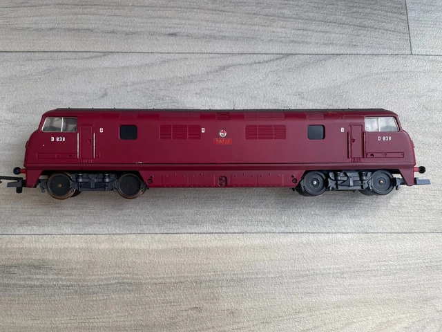 LIMA OO GAUGE L205128 BR CLASS 42 WARSHIP D838 RAPID DIESEL CD Motor ...