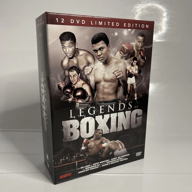 LEGENDS OF BOXING - 12 Dvd Limited Edition Box Set - Espn £16.99 ...