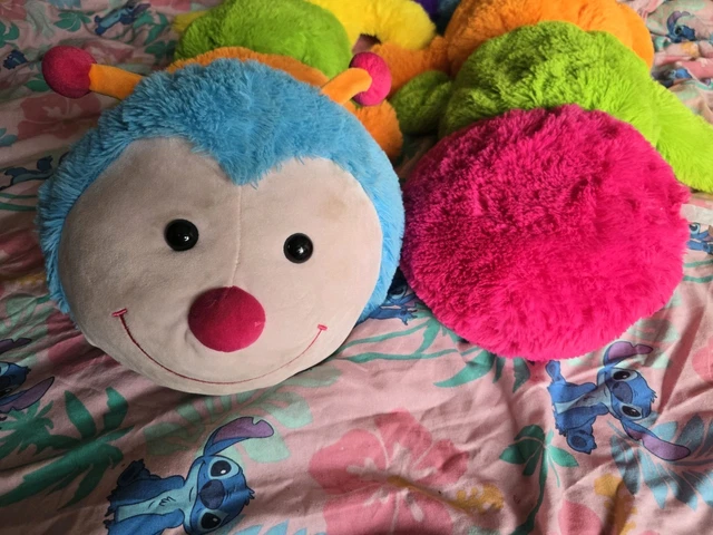 VERY LARGE BRIGHTLY Coloured ‘Cleo’ The Caterpillar Soft Toy (Smyths ...