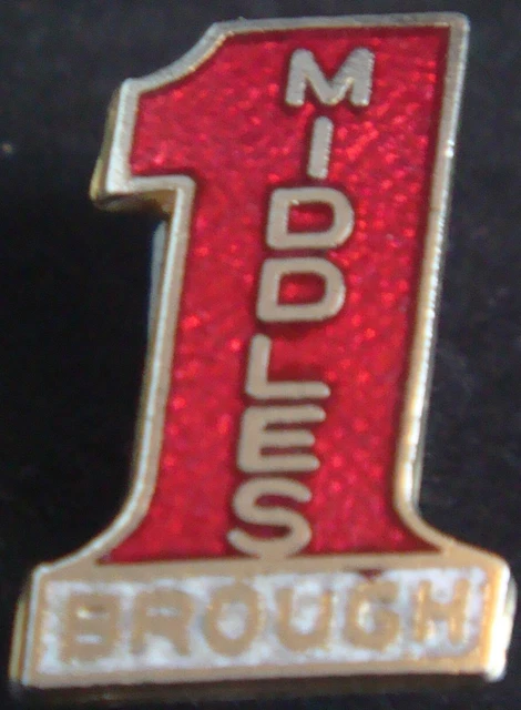 MIDDLESBROUGH VINTAGE 1970S 80s badge Maker COFFER N'ton Brooch Pin ...