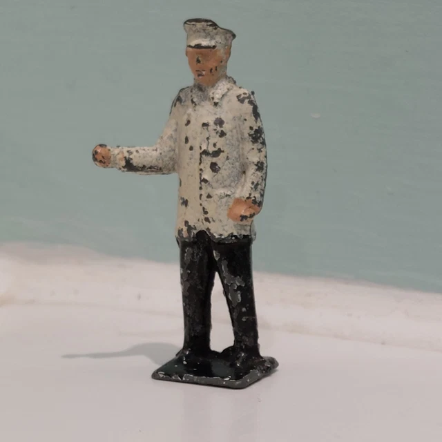 VINTAGE 1930S-1950S METAL toy Milkman figure by Charbens Toys No.25. £9 ...