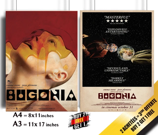 BUGONIA ORIGINAL MOVIE Poster 2025 Emma Stone Yorgos Lanthimos $33.88 ...