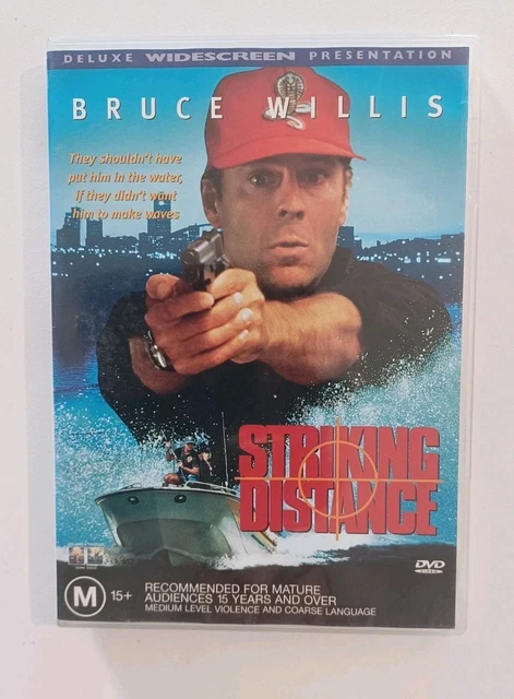 STRIKING DISTANCE (DVD, 1993) GC Region 4 Bruce Willis Free Postage $6. ...