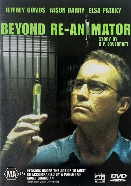 BEYOND RE-ANIMATOR JEFFREY COMBS Jason BARRY ELSA PATAKY Horror Sci-Fi ...