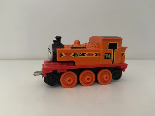 THOMAS THE TANK Engine & Friends Nia Orange Take & Play Along Train ...
