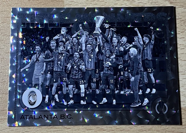 TOPPS UCC FLAGSHIP 2024 2025 Atalanta Title Winners Parallel /150 £9.00 ...