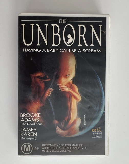 THE UNBORN [VHS] Video Box Office Ex-Rental Tape Roger Corman Horror ...