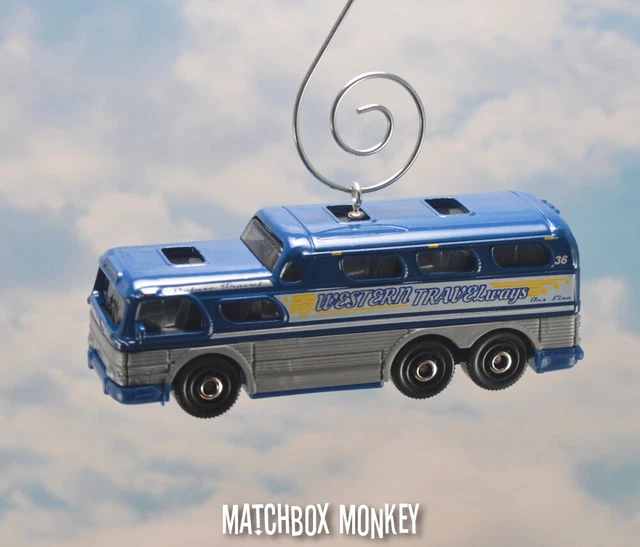 GMC SCENIC CRUISER Bus Greyhound Cross Country ornement de Noël ...