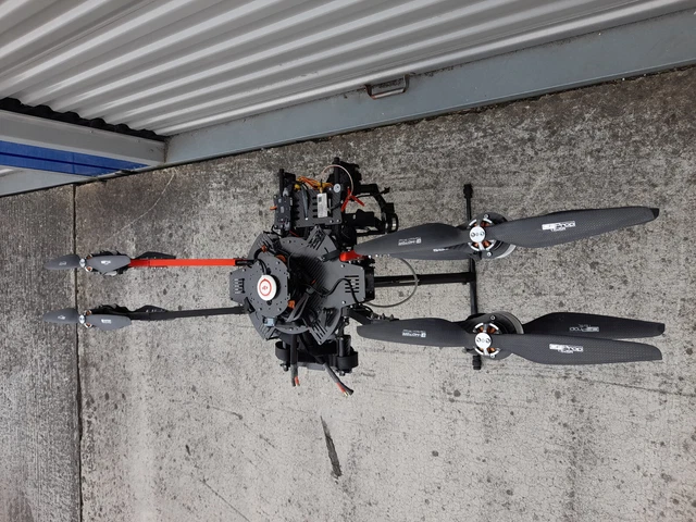 VULCAN RAVEN SUPER Heavy Lift Folding X8 Drone, Quadcopter with Mantis ...