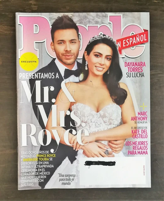 PEOPLE MAGAZINE EN Espanol May Mayo 2019 - Prince Royce Dayanara Marc ...