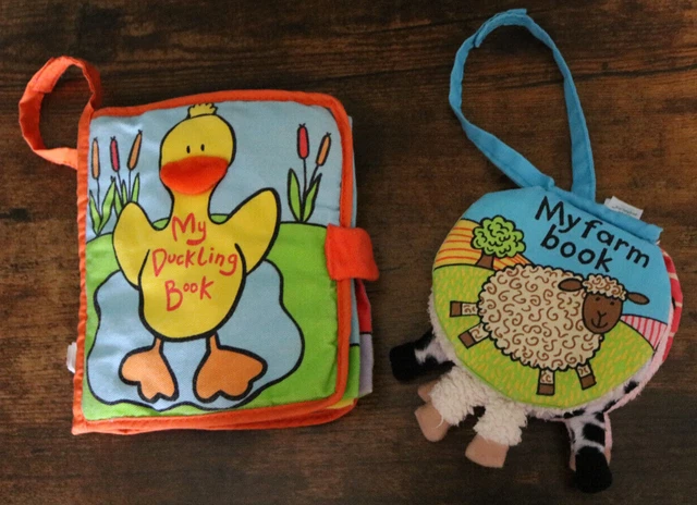 JELLYCAT BABY SOFT book my farm and my duckling books £7.00 - PicClick UK