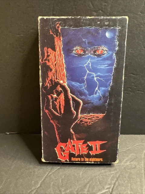 GATE II 2: Return to the Nightmare (1992) VHS - Horror Vintage 59663 £ ...