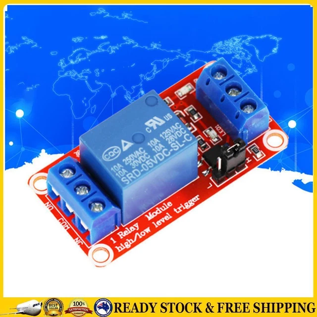 1/2/4/8 CHANNEL RELAY Switch Module with Optocoupler 5V 12V 24V (1 ...