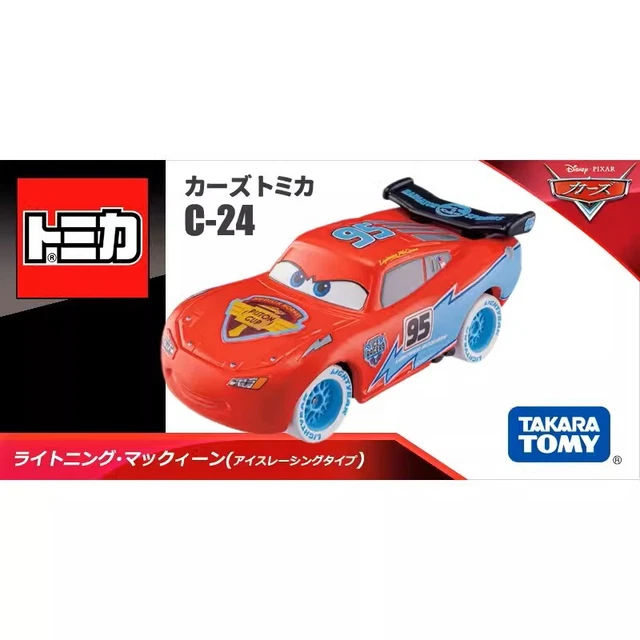 TAKARA TOMY TOMICA Disney Pixar Cars C-24 Lightning McQueen (Ice Racing Type) EUR 10,69 ...