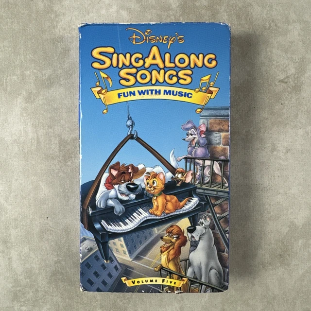 DISNEYS SING ALONG Songs - Fun With Music VHS Tape 1993 Volume 5 Kids Show Film £7.16 - PicClick UK