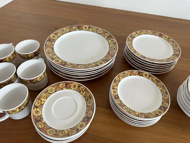 NORITAKE PROGRESSION CHINA JAPAN PAPEETE 9 0 6 5 Sunflower Dinner Set ...
