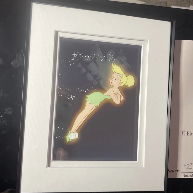 PETER PAN ANIMATION Cels Walt Disney Production Art Vintage Vtg Cel TINKER BELL $650.00 - PicClick