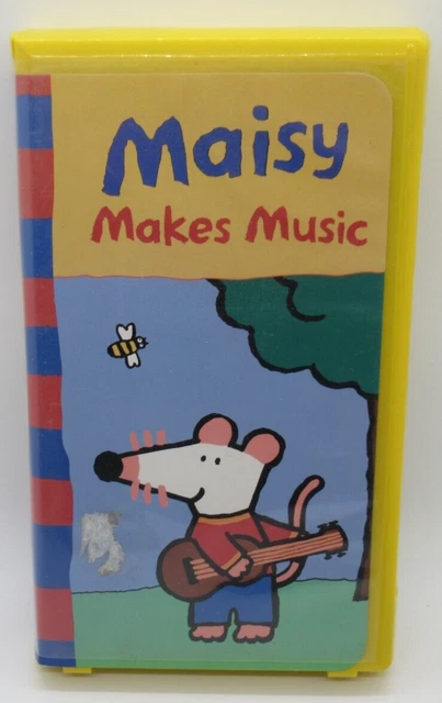 MAISY: MAISY MAKES Music Animated Vhs Video, Guitar, 4 Episodes ...