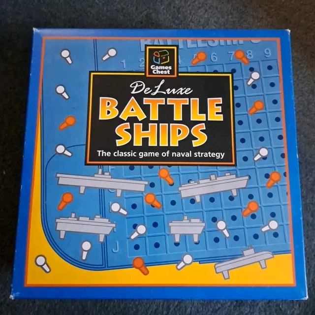 BATTLESHIPS VINTAGE NAVAL Strategy War Ship Retro 1998 Game £2.99 ...
