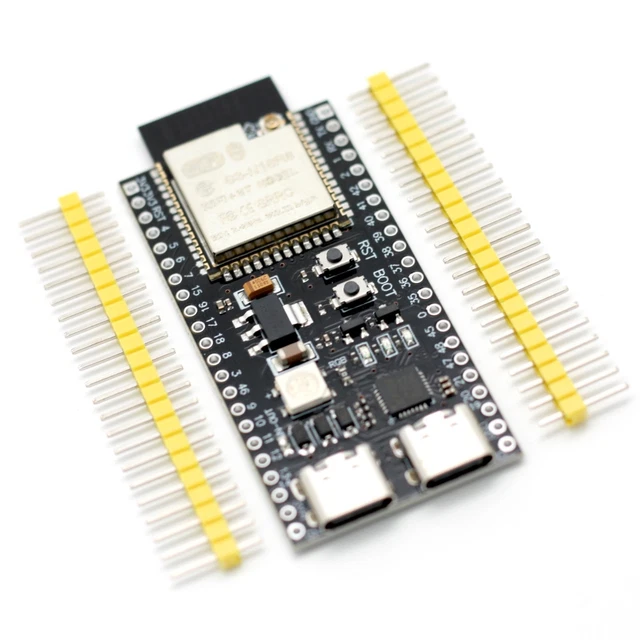 ESP32-S3 N16R8 DEVELOPMENT Card, 16MB Flash + 8MB Psram, Dual-USB-C ...