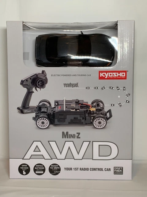 KYOSHO MINI-Z MR-03 AWD NISSAN SKYLINE GT-R NISMO R32 noir readySet EUR 185,51 - PicClick FR