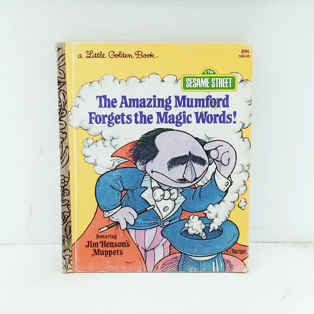 SESAME STREET; THE Amazing Mumford Forget the Magic Words! [a Little ...