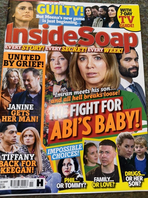 INSIDE SOAP MAGAZINE 12 - 18 Mar 2022 £4.36 - PicClick UK