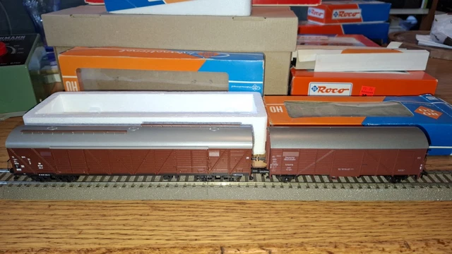 ROCO GÜTERWAGEN H0 Bromberg DB Ep. III und Leipzig DR EUR 1,00 ...