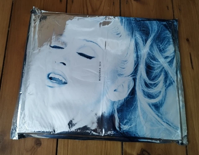 MADONNA - SEX Book in foil cover with EROTIC CD and comic 1992 £99.99 - PicClick UK