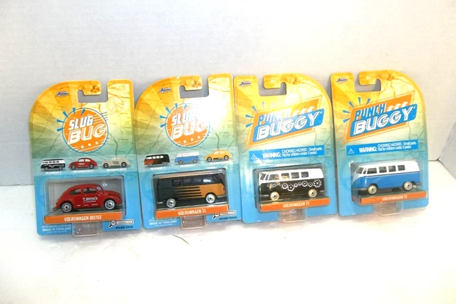 (4) JADA PUNCH Buggy Slug Bug VW Volkswagen Beetle T1 scellé EUR 38,24 ...