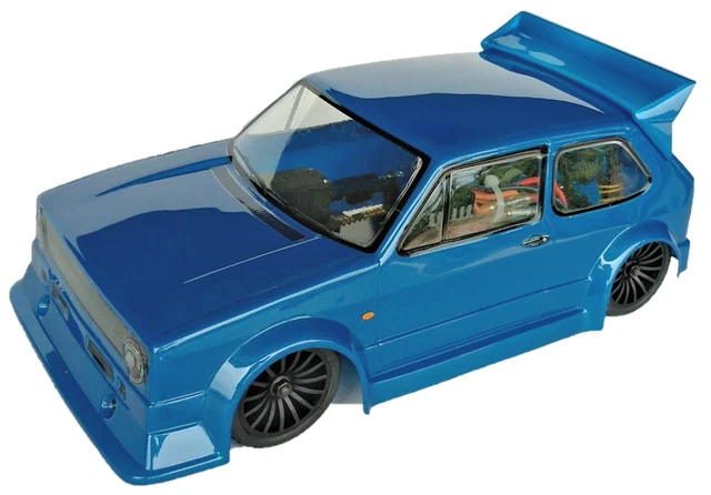 CLEAR BODY SHELL 1:12 VW Golf Mk1 for 1:10 RC MINI Tamiya M03 M05 M08 M ...
