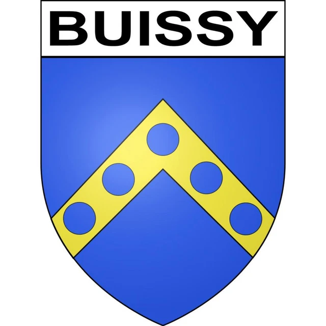 BUISSY 62 VILLE sticker blason écusson autocollant adhésif EUR 6,99 - PicClick FR