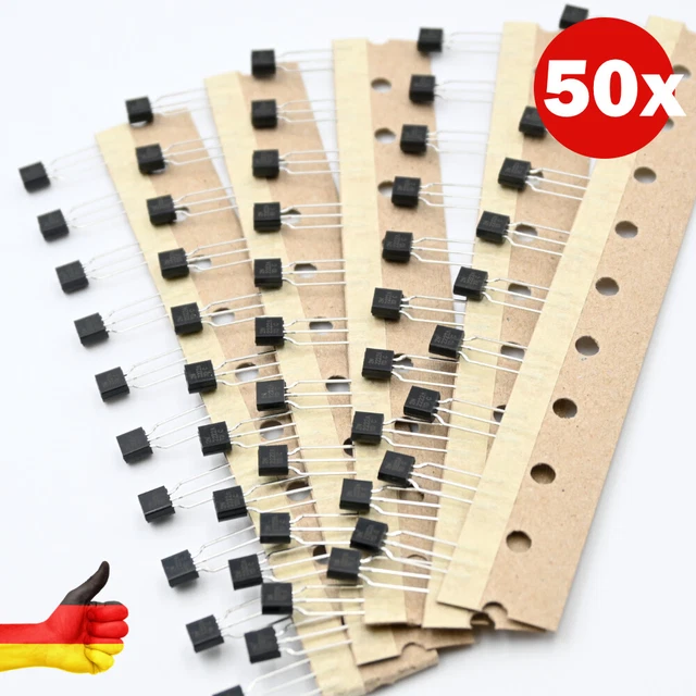 50X 2N2222A 2N2222 Transistor NPN 40V 0,6A TO92 TO-92 625mW ... 50X 2N2222A 2N2222 Transistor NPN 40V 0,6A TO92 TO-92 625mW ...