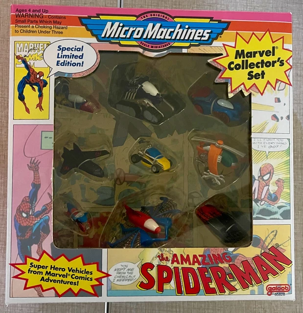 MICRO MACHINES THE Amazing Spider-Man Marvel Collectors Set MINT ...