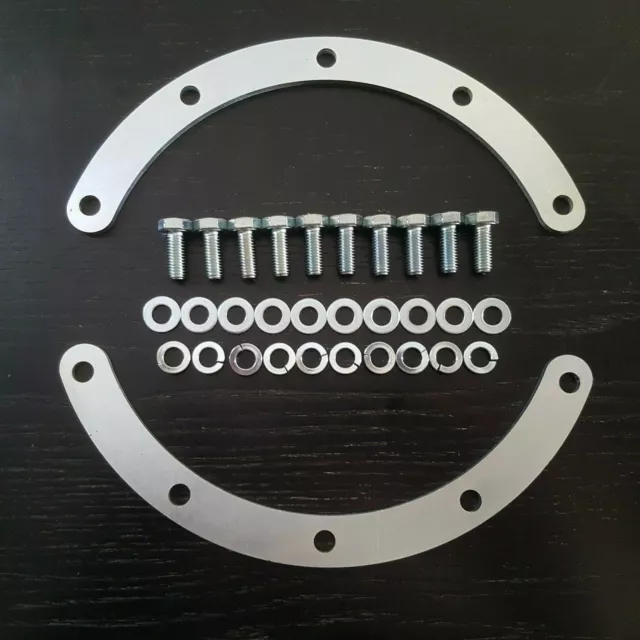 ATLAS AXLE HALF Moon Diff Cover Spreader Plates + Bolts Escort MK1 MK2 ...