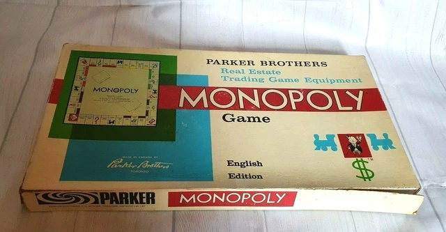 RARE VINTAGE 1960S Toronto Issue Monopoly 100% Complete EUR 28,84 ...