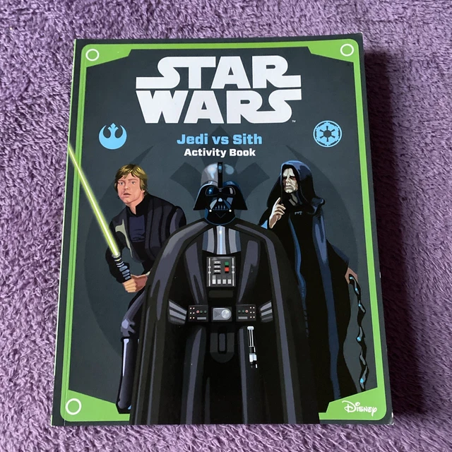 STAR WARS JEDI Vs Sith Activity Book Disney £2.80 - PicClick UK
