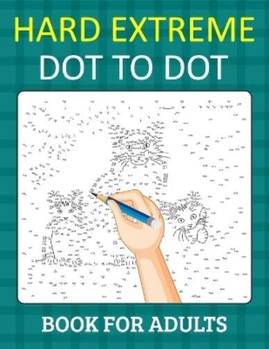 OLIVE MARTIN PRESS Hard Extreme Dot To Dot Book for Adults (Poche) EUR ...