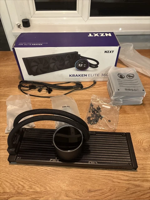 NZXT KRAKEN ELITE 360 RGB AIO Liquid 2024 £224.30 - PicClick UK
