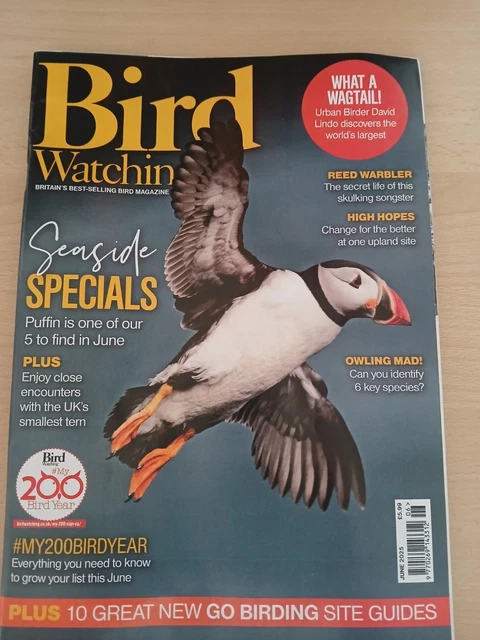 BIRD WATCHING MAGAZINE June 2025 £1.55 - PicClick UK
