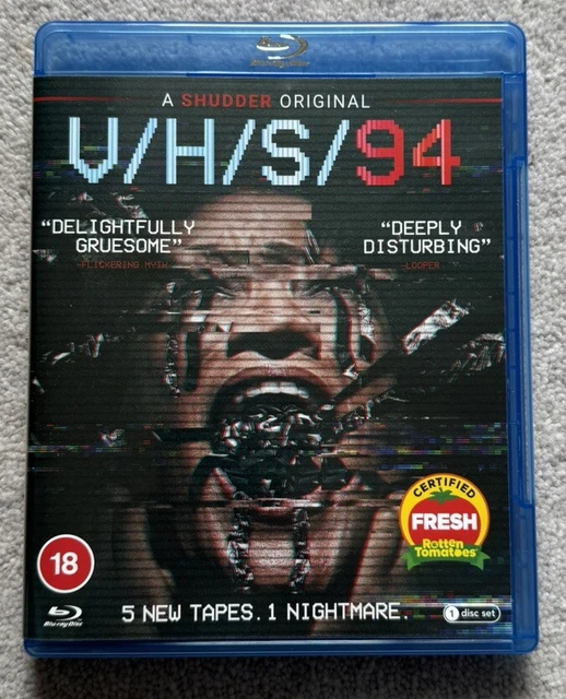 V/H/S/94 [18] BLU-RAY SHUDDER ORIGINAL GORY CULT HORROR New,but ...