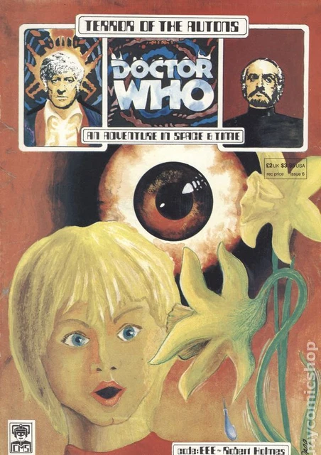 DOCTOR WHO AN Adventure in Space and Time #6 FN 1986 Stock Image £7.58 ...