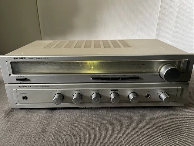 AMPLI TUNER SHARP SA 10 EUR 45,00 - PicClick FR