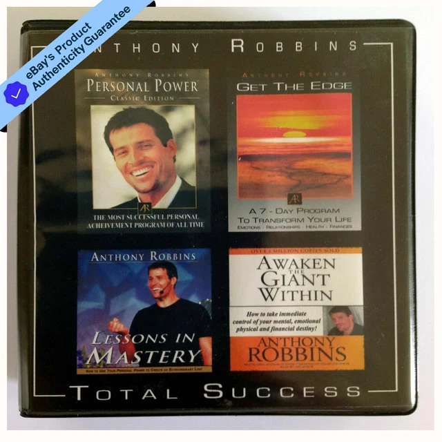 RARE SET TONY Robbins TOTAL SUCCESS Bundle 25 CDs GET THE EDGE ...