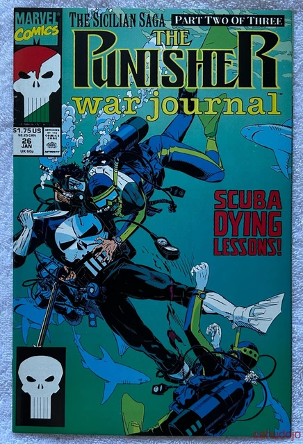 MARVEL THE PUNISHER WAR JOURNAL #26 1ère série « Cry Uncle » janvier ...