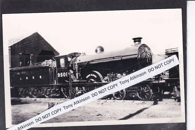 L.N.E.R. (EX NBR) - D30 Class 4-4-0 No.9501 @ Cowlairs - Vintage Image ...