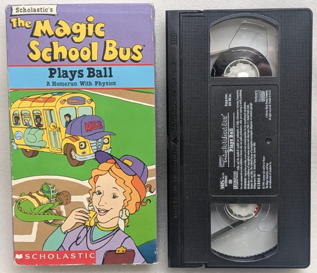 THE MAGIC SCHOOL Bus Plays Ball (VHS, 1995, Slipsleeve) $16.31 ...